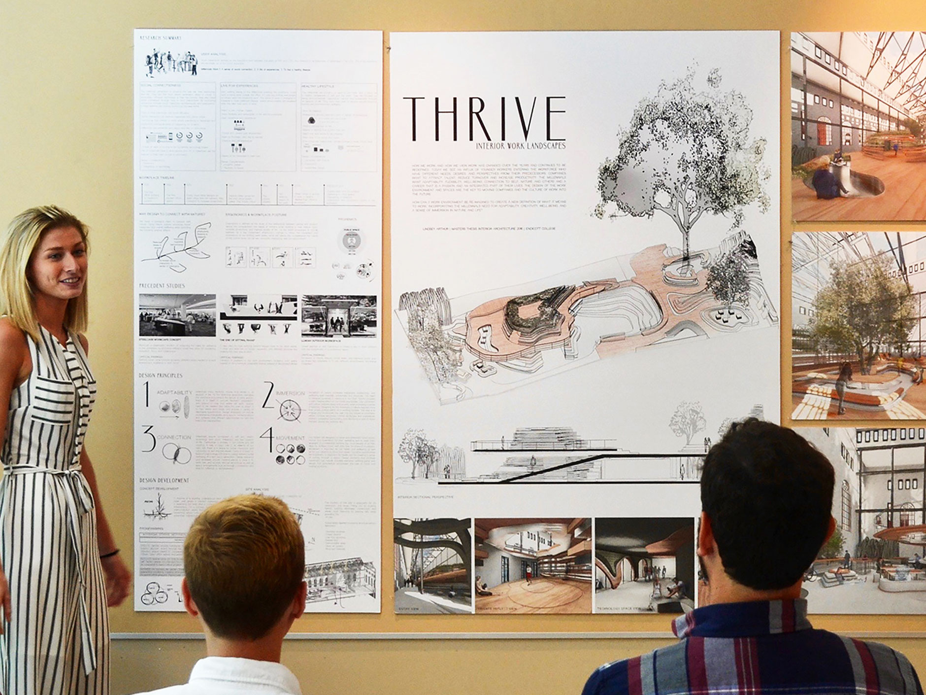 Interior Architecture 2018 Thesis Exhibition | Endicott College