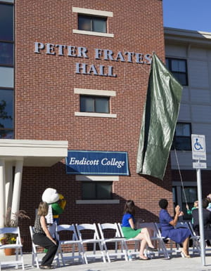 Peter Frates Hall Dedication | Endicott College